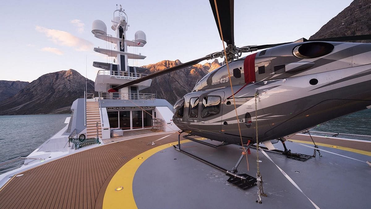 Top 10 Superyacht Helicopter Decks - Pure Luxe
