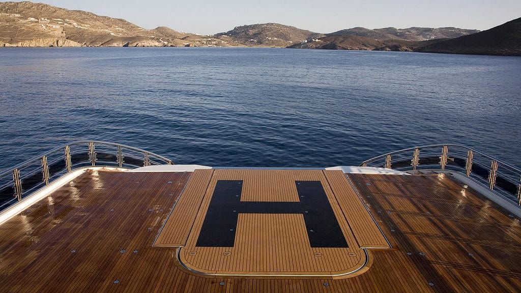 Top 10 Superyacht Helicopter Decks - Pure Luxe